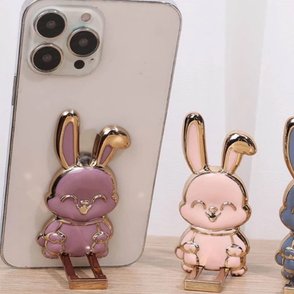 Accessories | Bunny Phone Stand Red | Poshmark